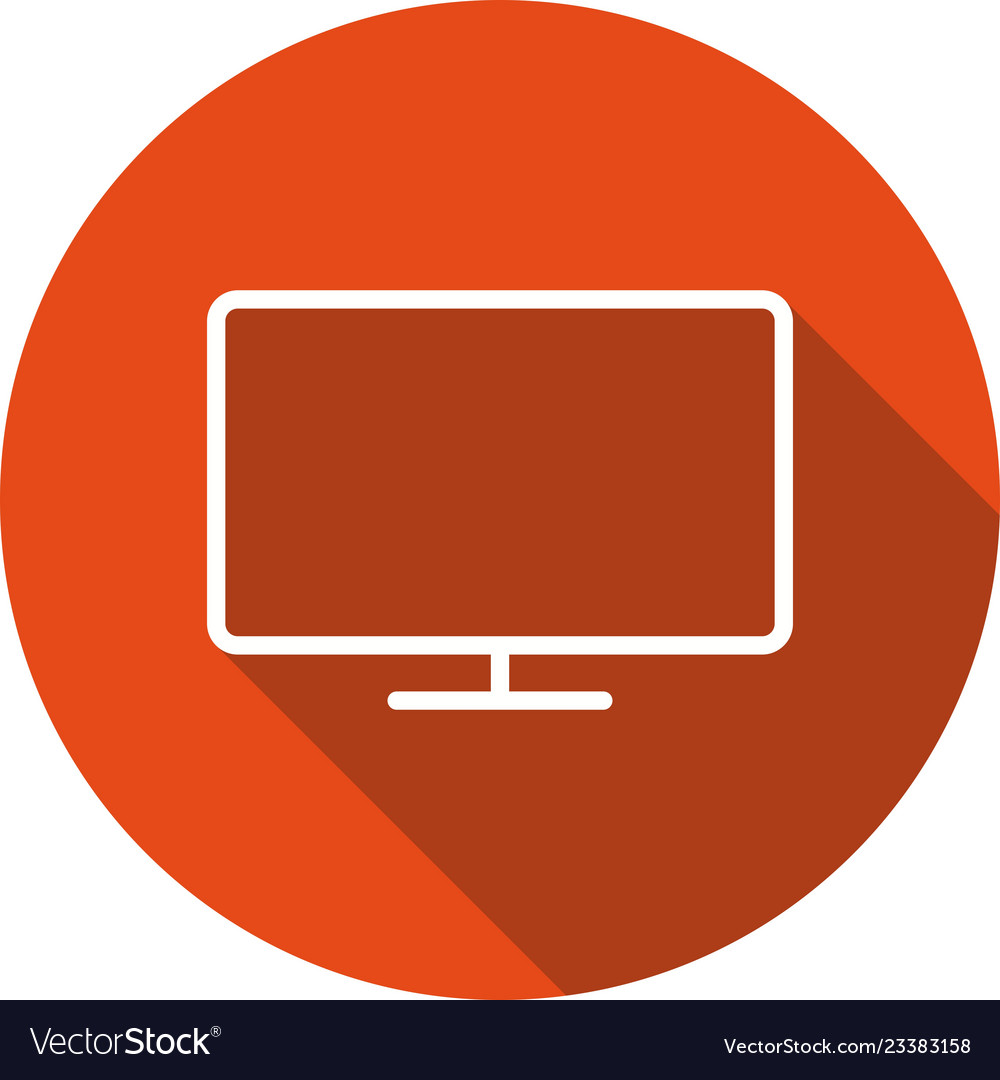 Lcd icon Royalty Free Vector Image - VectorStock