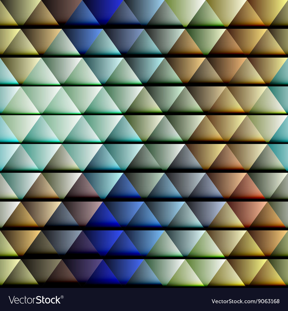 Abstract seamless triangle pattern Royalty Free Vector Image