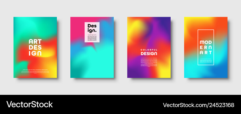 Colorful modern abstract background with neon red Vector Image