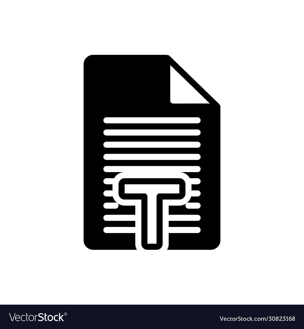 Text Royalty Free Vector Image - VectorStock