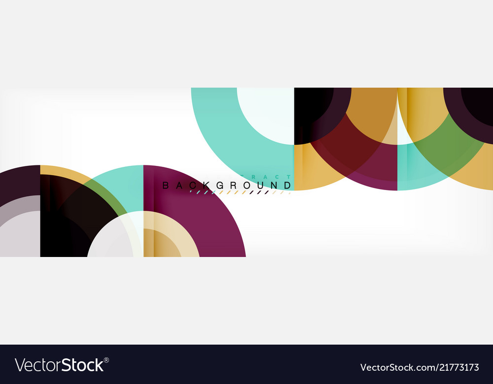 Circular abstract background Royalty Free Vector Image