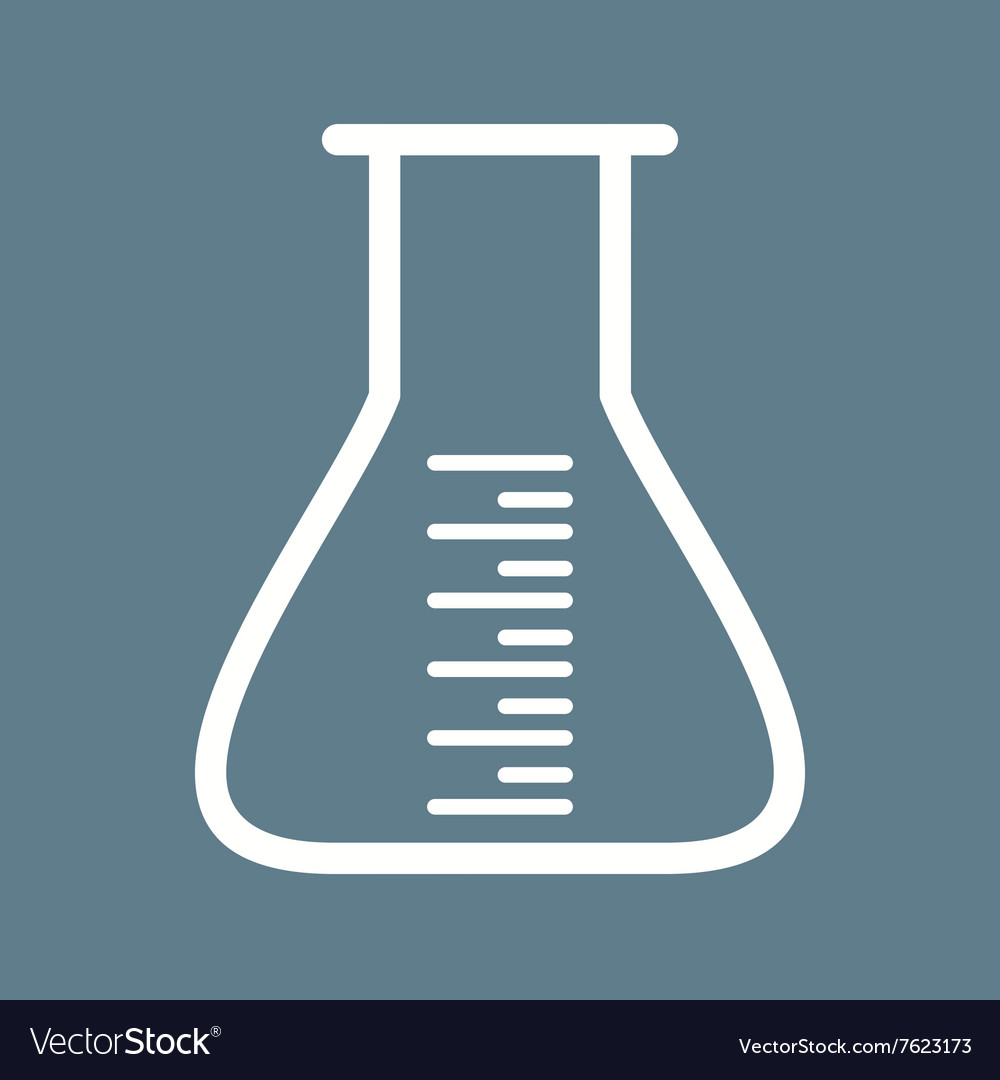 Flask Royalty Free Vector Image - VectorStock