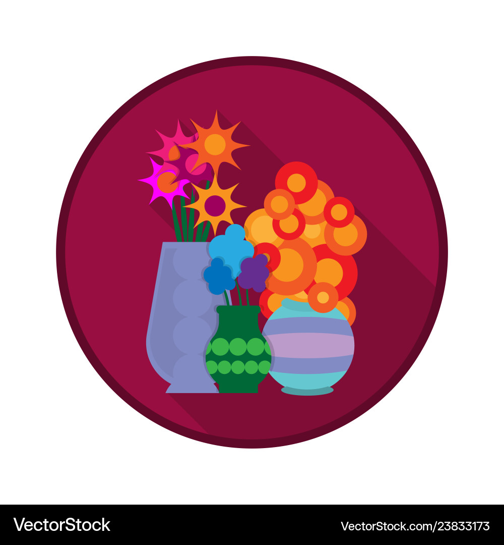 Icon colors in bright colors Royalty Free Vector Image