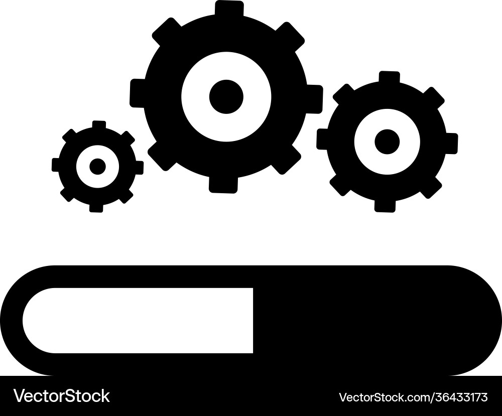 System update Royalty Free Vector Image - VectorStock