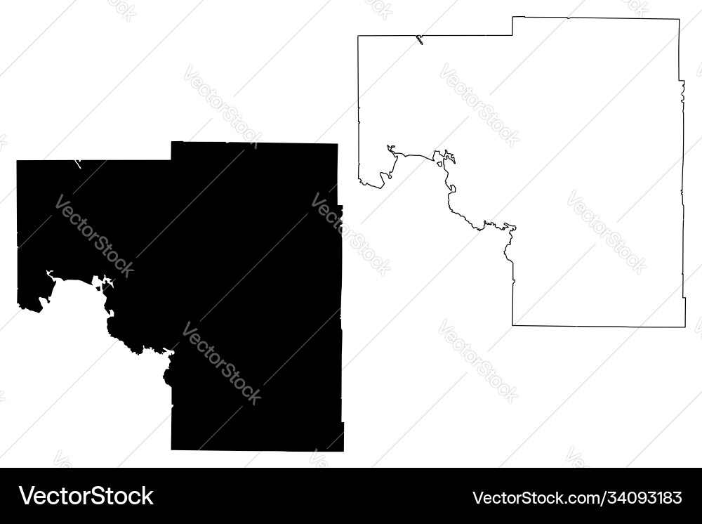 Itasca county minnesota us united states Vector Image