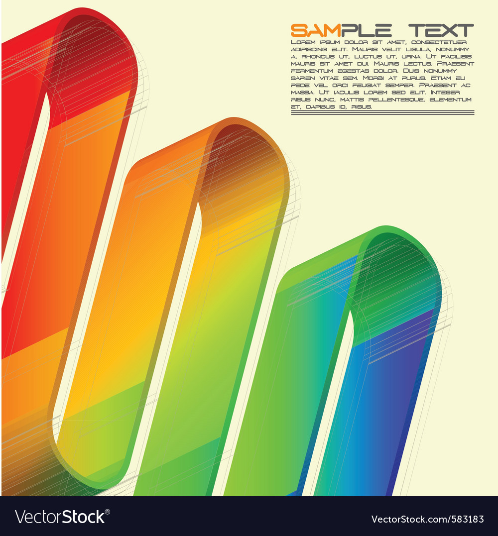 Wavy gradient Royalty Free Vector Image - VectorStock