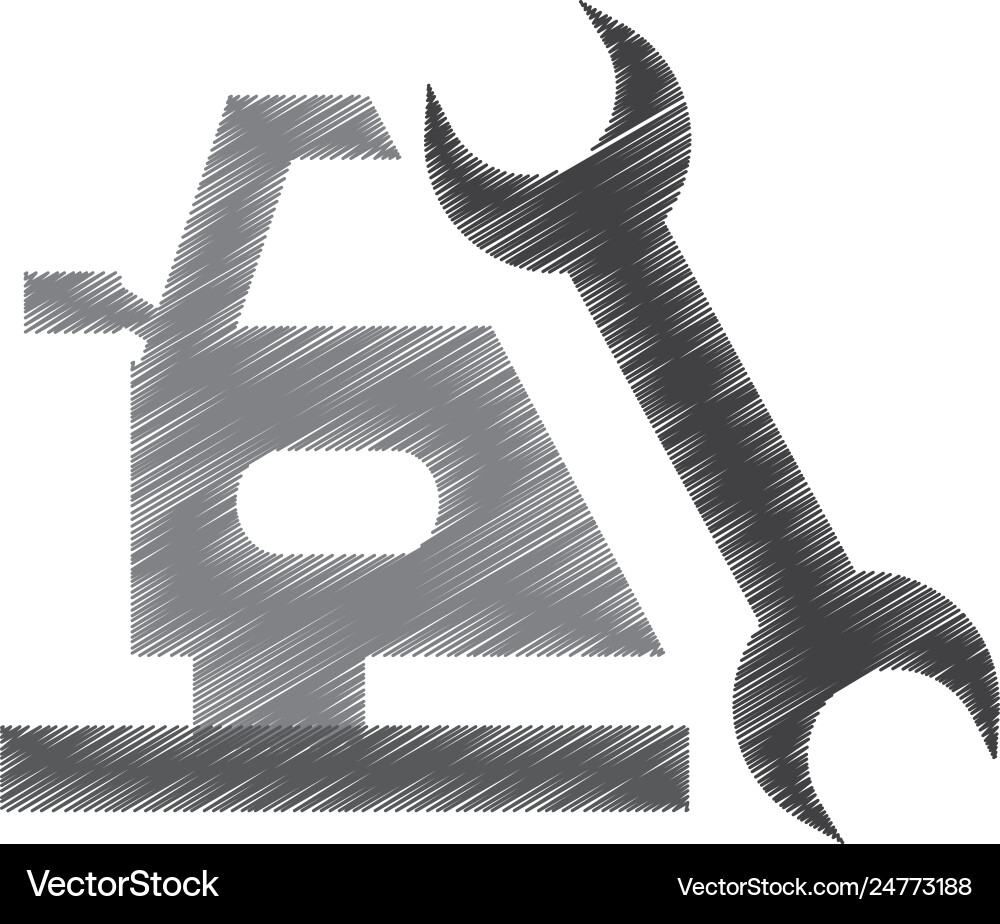 Auto repair service isolated icon Royalty Free Vector Image