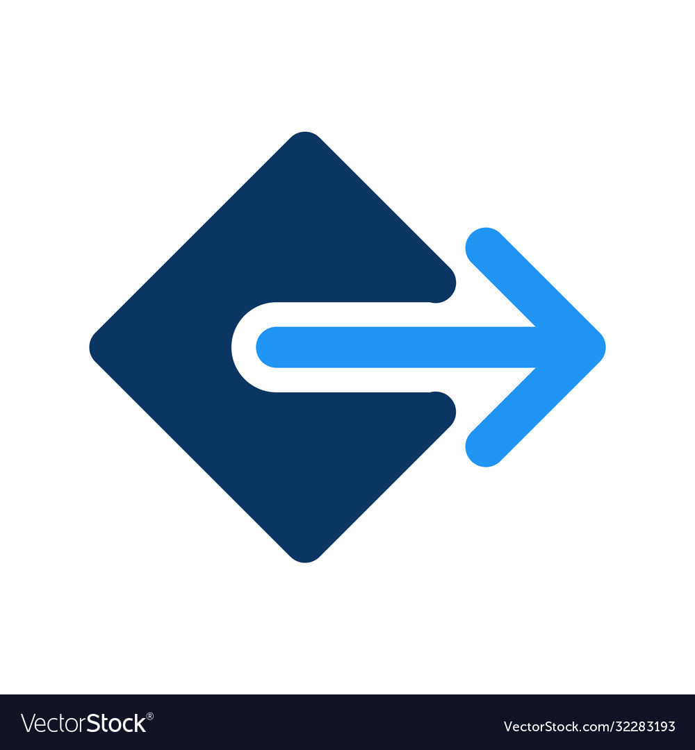 Arrow icon for navigation and interface background