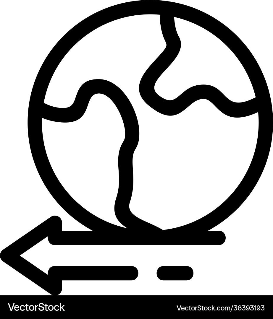 Logistics icon or logo isolated sign symbol Vector Image