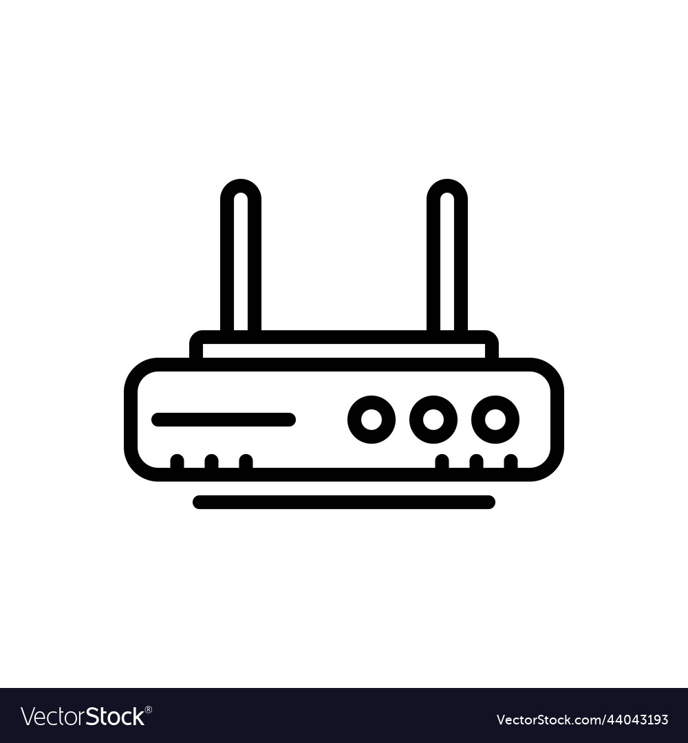 Modem Royalty Free Vector Image - VectorStock