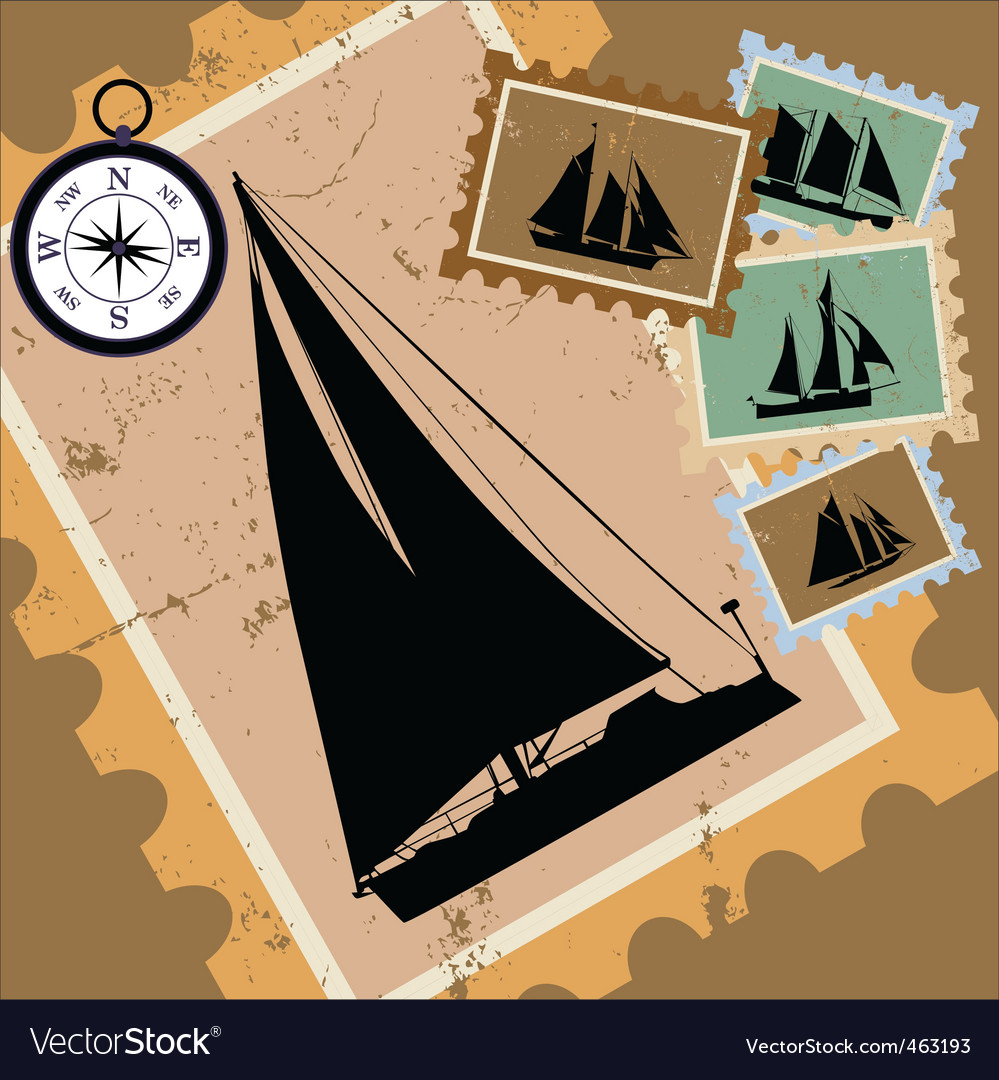 Sailing Royalty Free Vector Image - VectorStock
