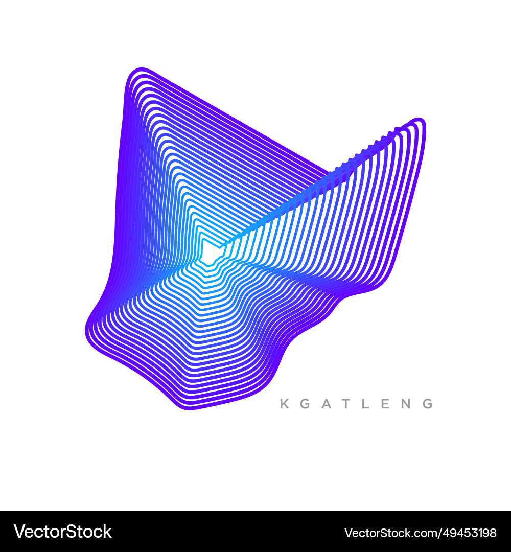 Kgatleng state of botswana map Royalty Free Vector Image