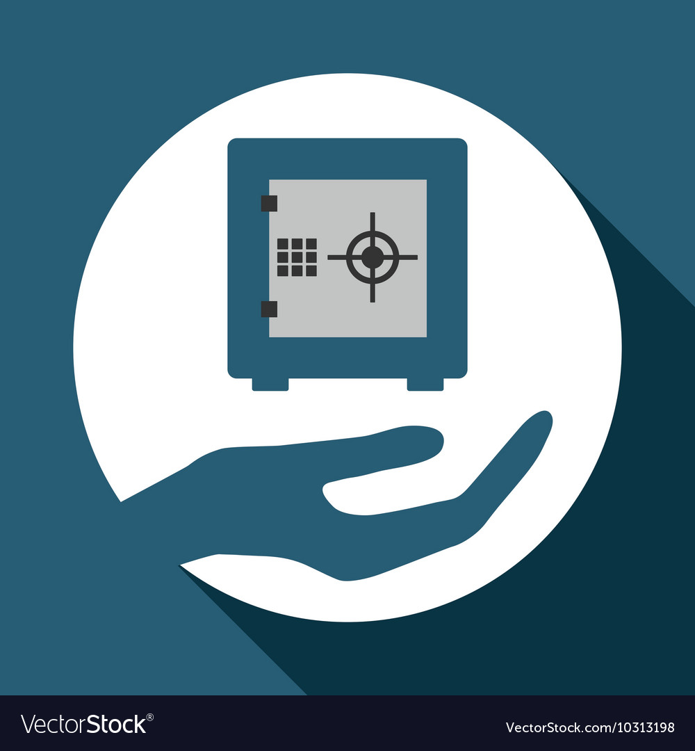 Security system design Royalty Free Vector Image