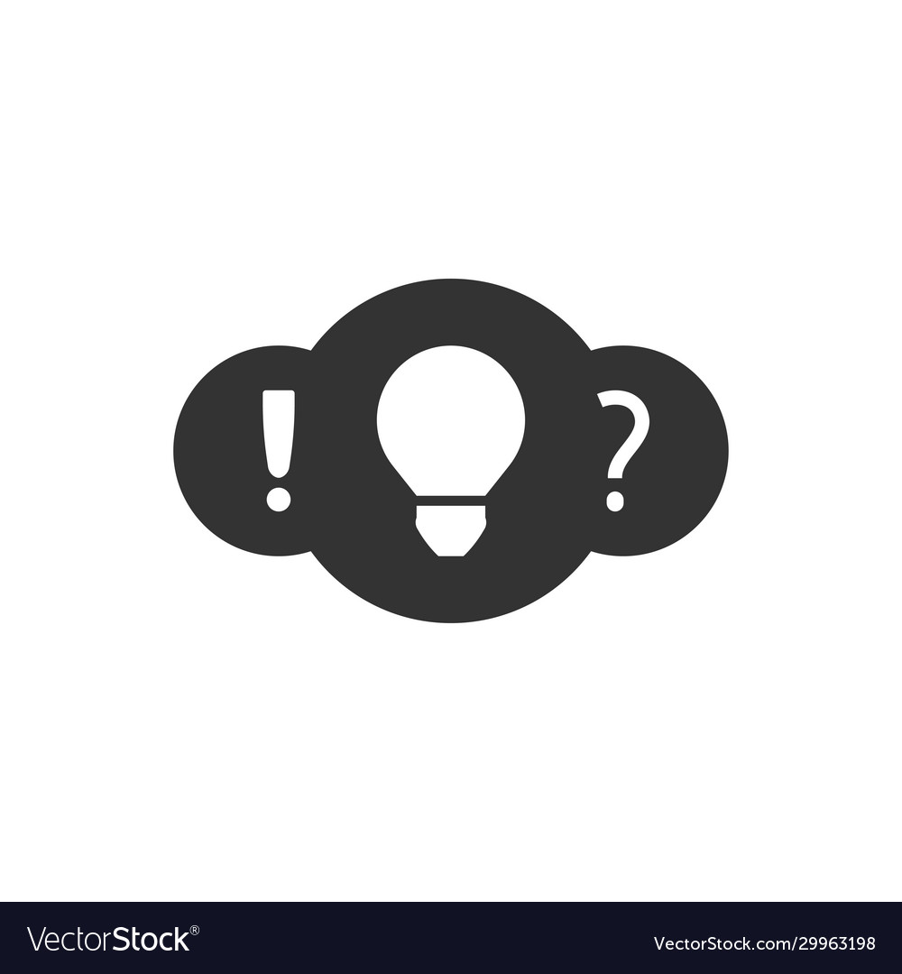 Solution making icon Royalty Free Vector Image