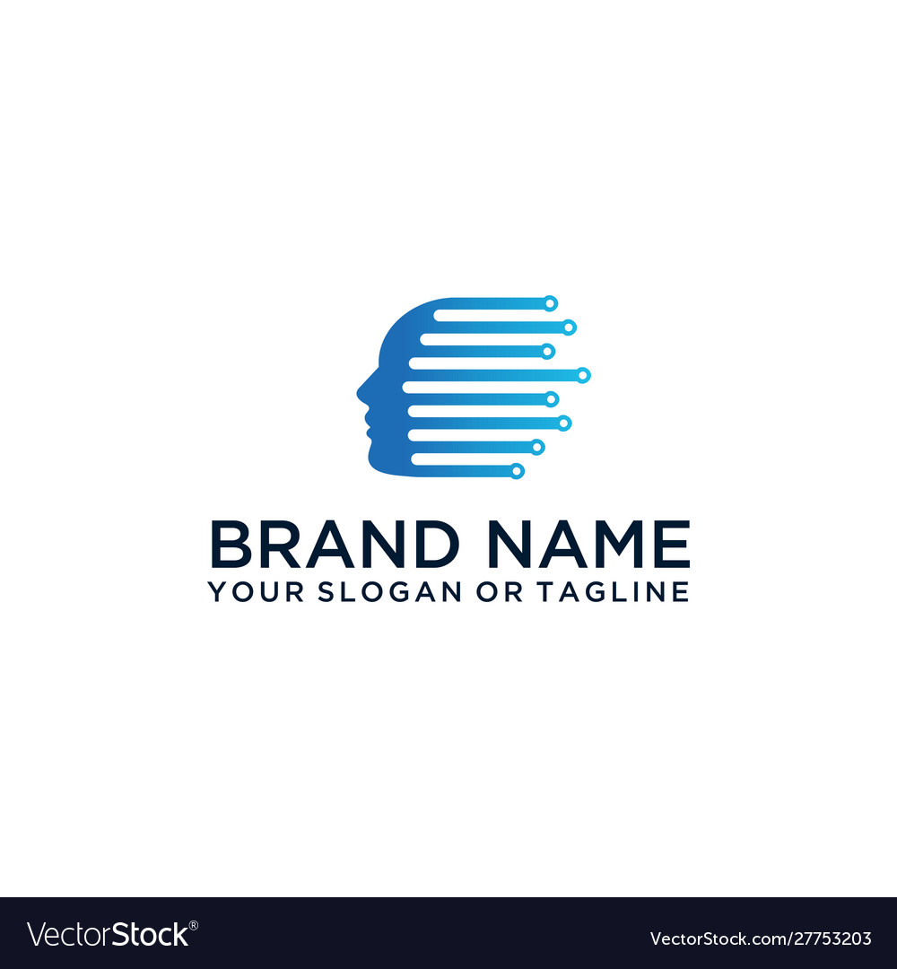 Human technology Royalty Free Vector Image - VectorStock