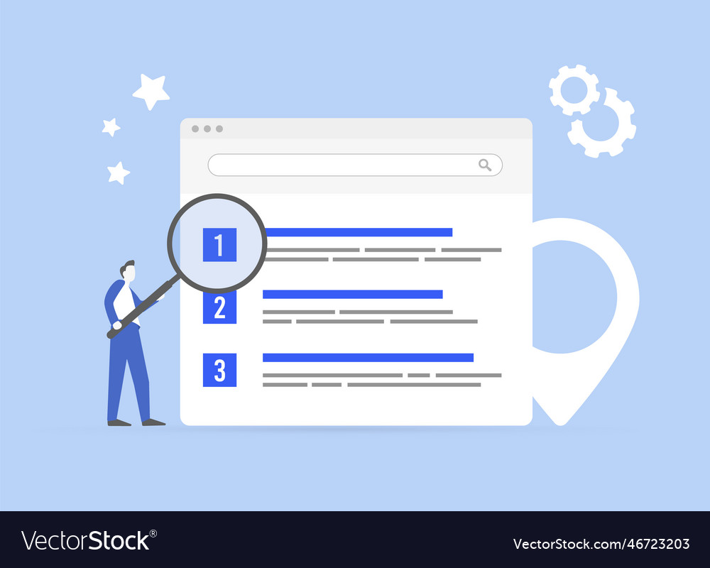 Maximizing local seo rankings achieve top search Vector Image Maximizing local seo rankings achieve top search Vector Image