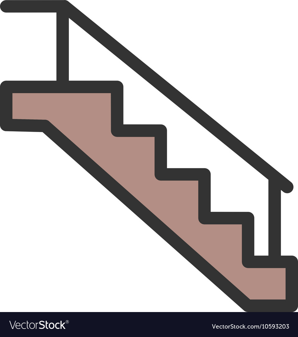 Staircase Royalty Free Vector Image - VectorStock