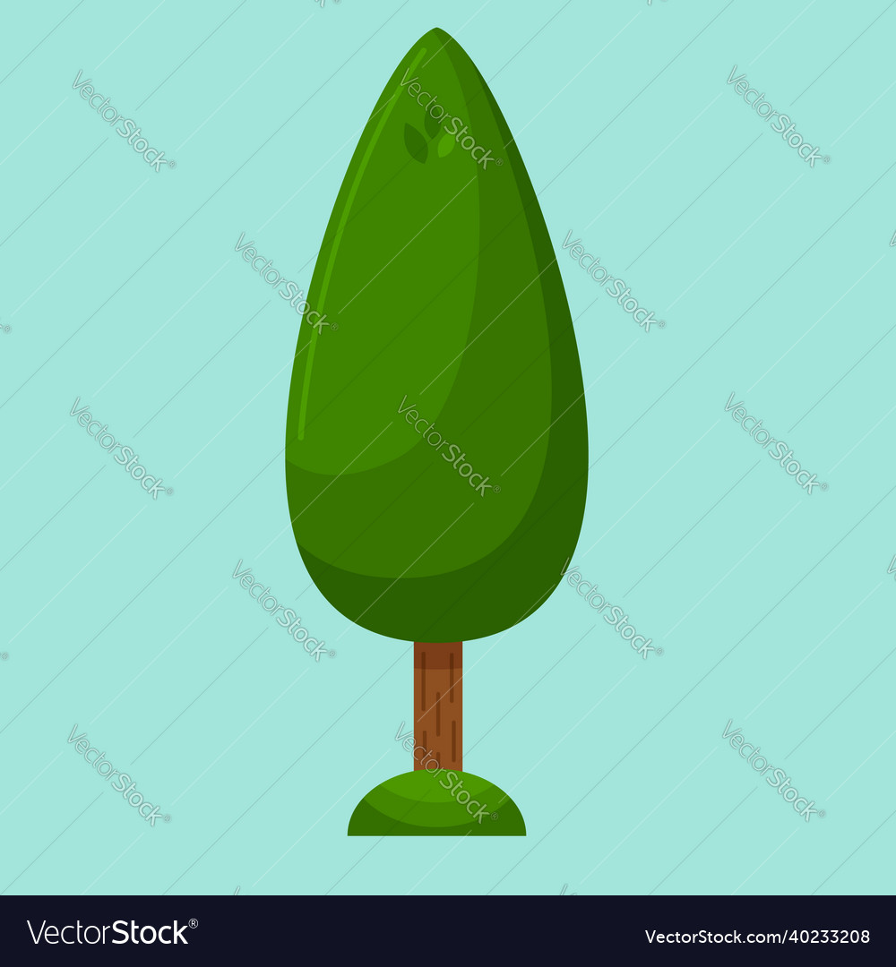 Hand drawn tree design Royalty Free Vector Image
