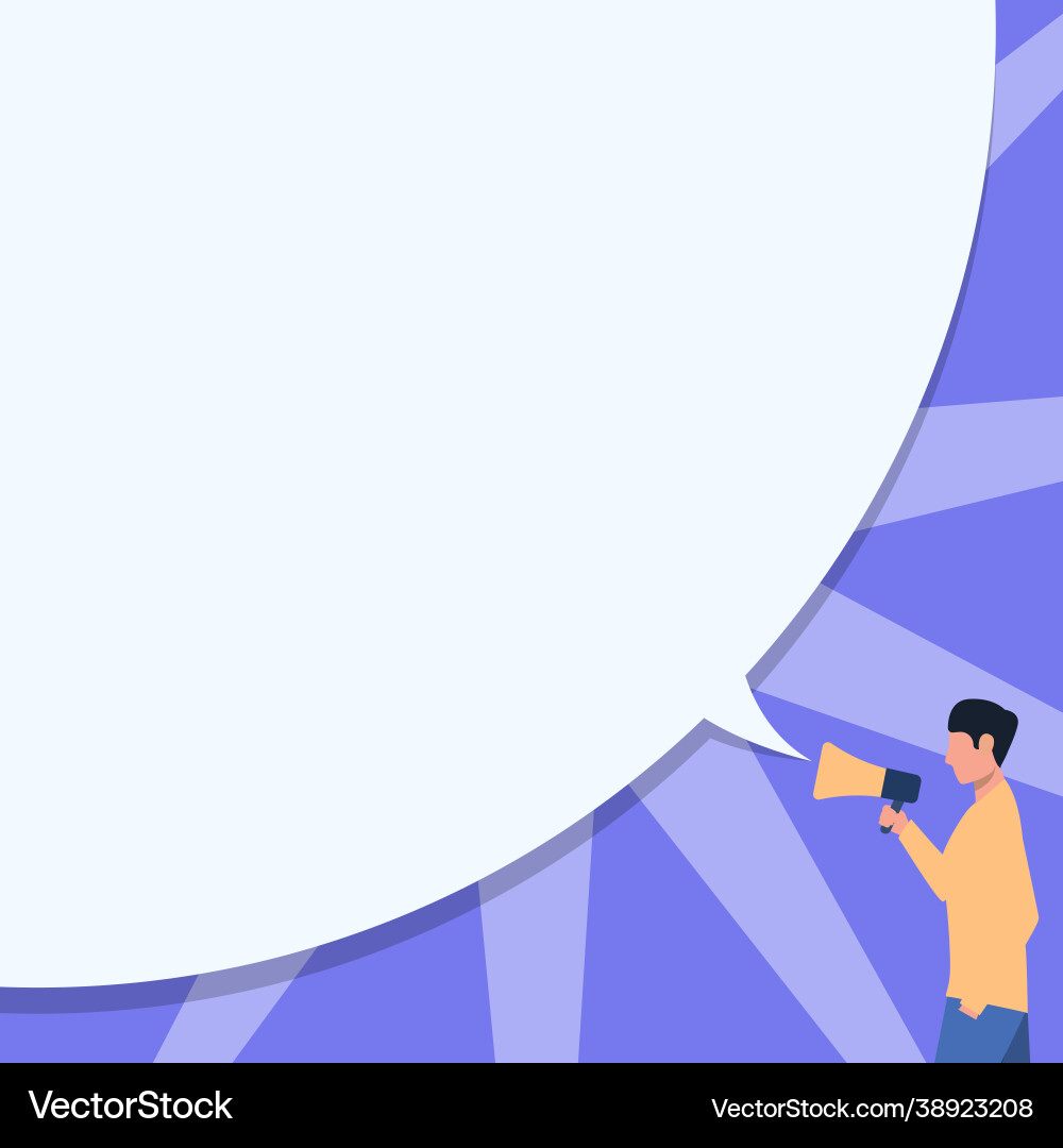 Man drawing one hand in pocket while holding Vector Image
