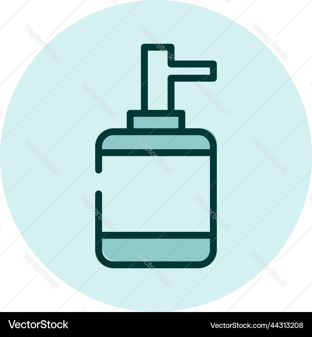 Self care liquid soap on a white background Vector Image
