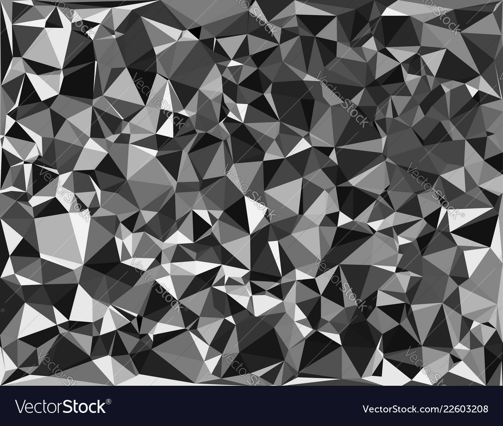 Tessellating random triangles pattern background Vector Image