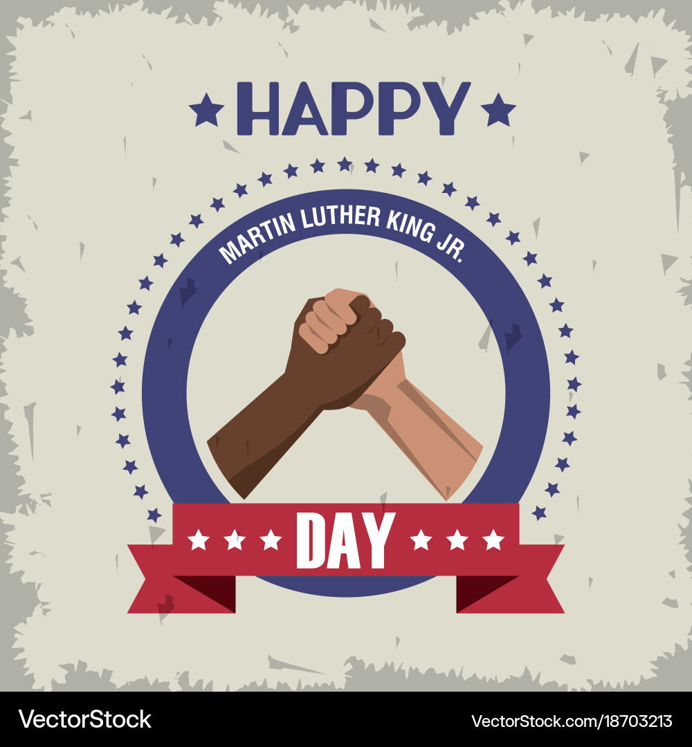 Martin luther king jr day Royalty Free Vector Image