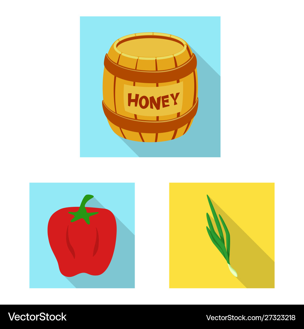 Design taste and product logo set Royalty Free Vector Image