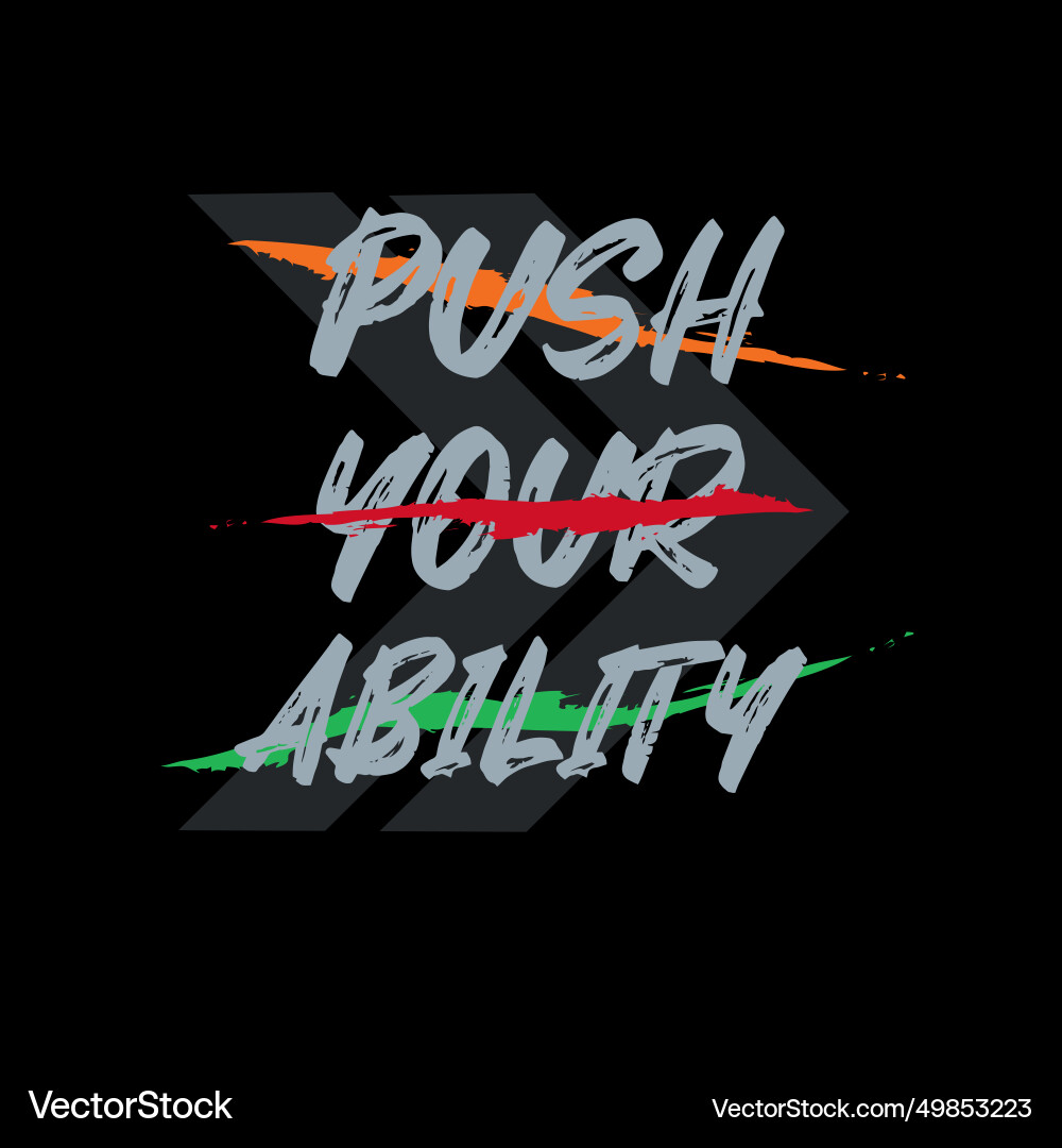 Minimalist typography t shirt design graphic Vector Image