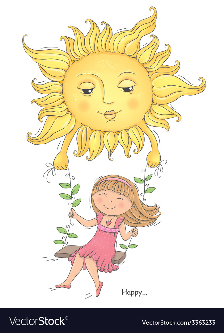 Happy Royalty Free Vector Image - VectorStock