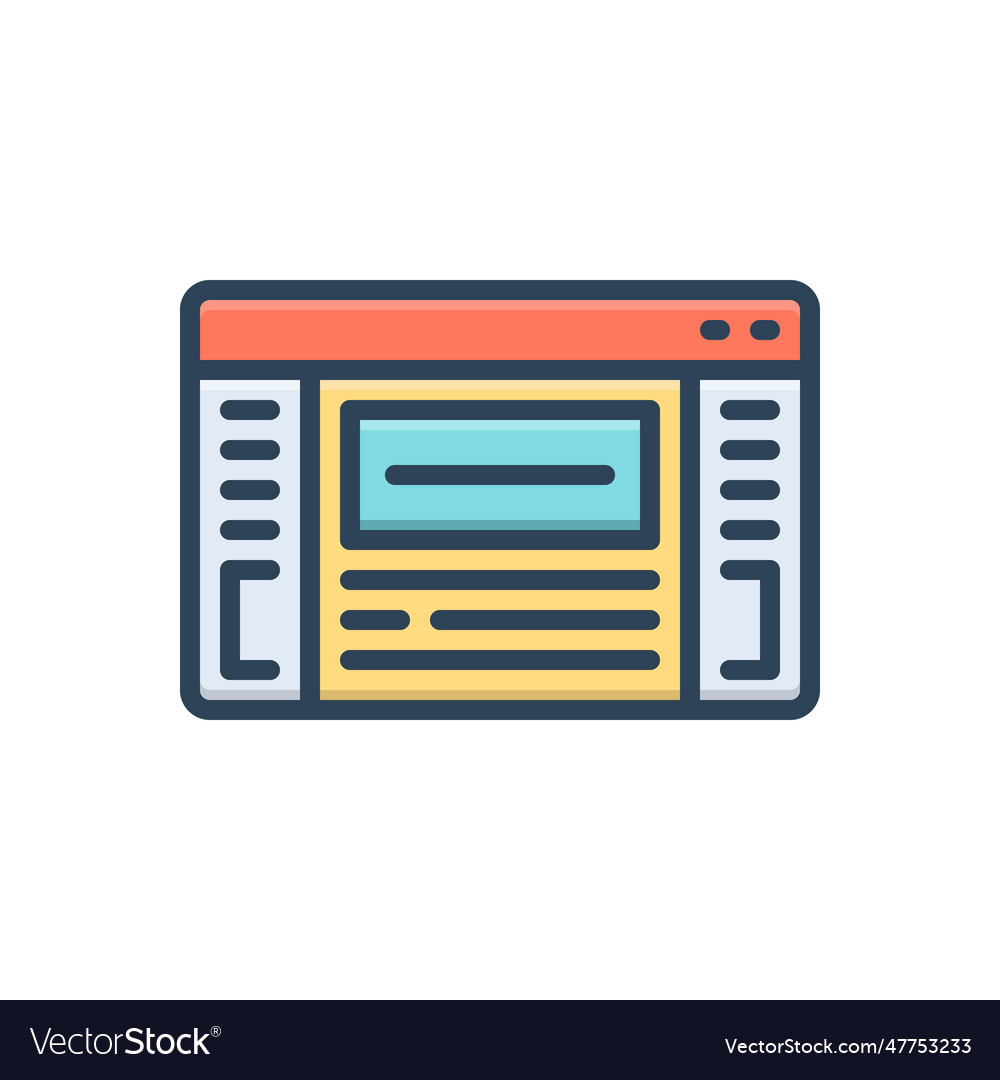 Interfaces Royalty Free Vector Image - VectorStock