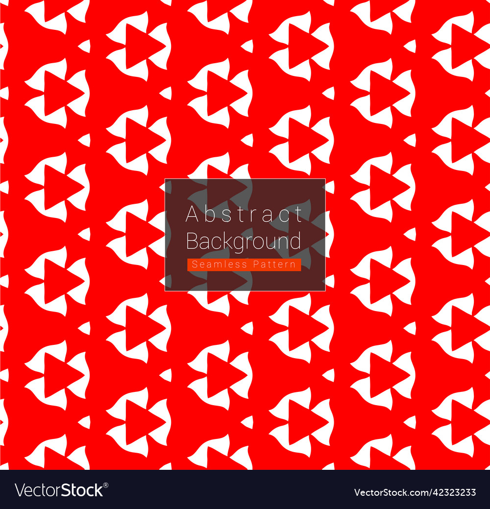 Seamless pattern from triangles symbols Royalty Free Vector