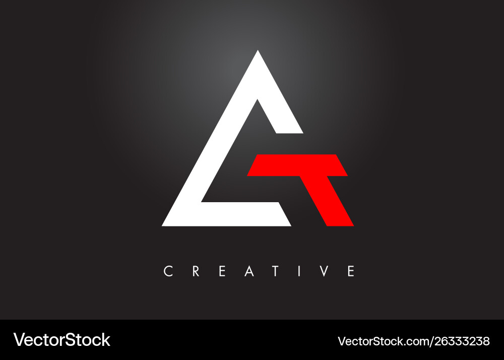 A letter monogram design logo letter icon logo Vector Image