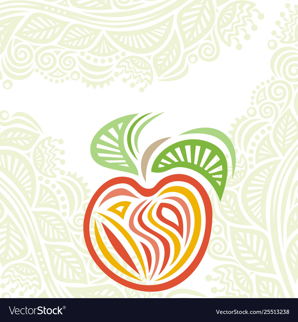 Apple Royalty Free Vector Image - VectorStock
