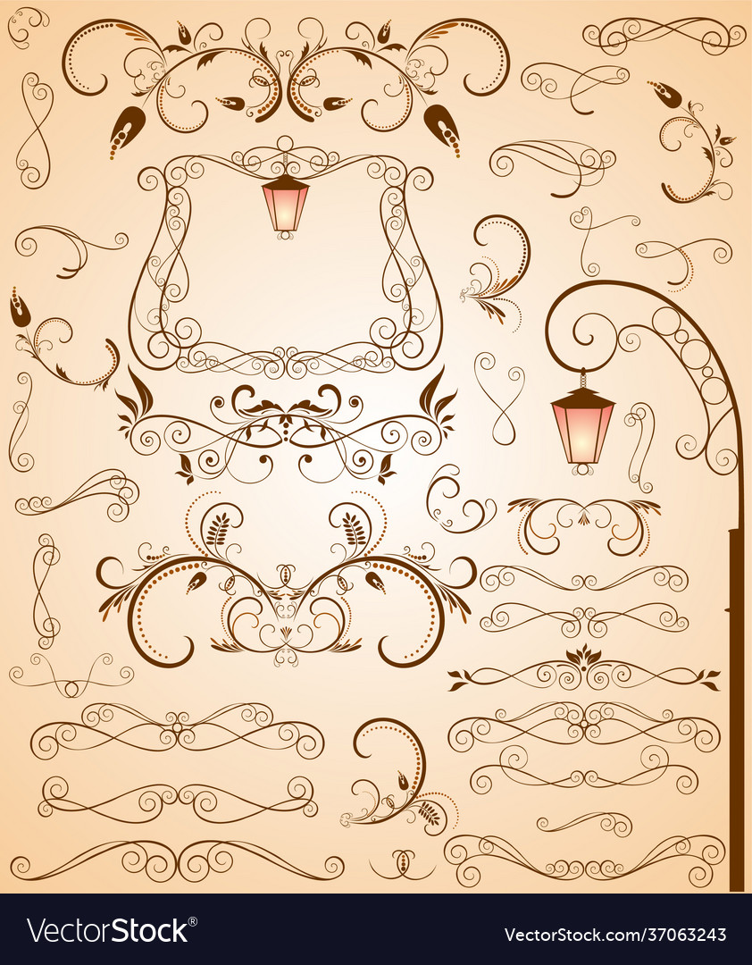 Elements for design Royalty Free Vector Image - VectorStock