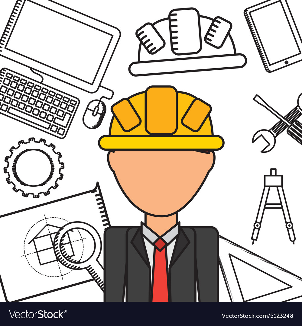 Construction concept Royalty Free Vector Image