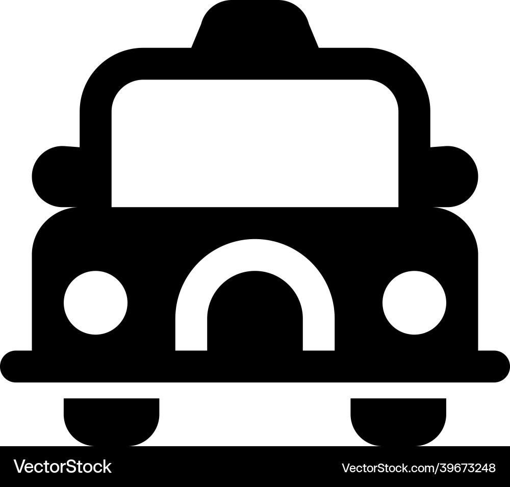 London taxi Royalty Free Vector Image - VectorStock