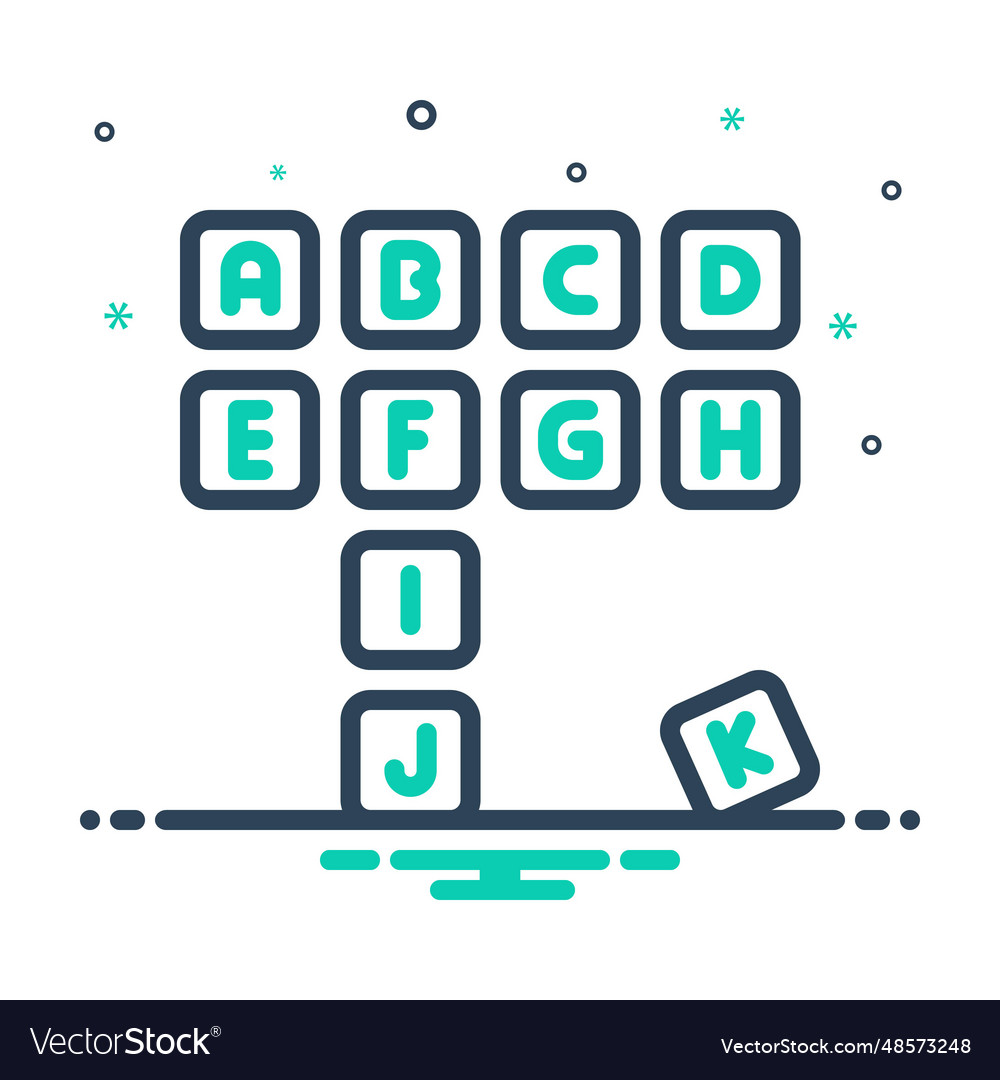 Scrabble Royalty Free Vector Image - VectorStock