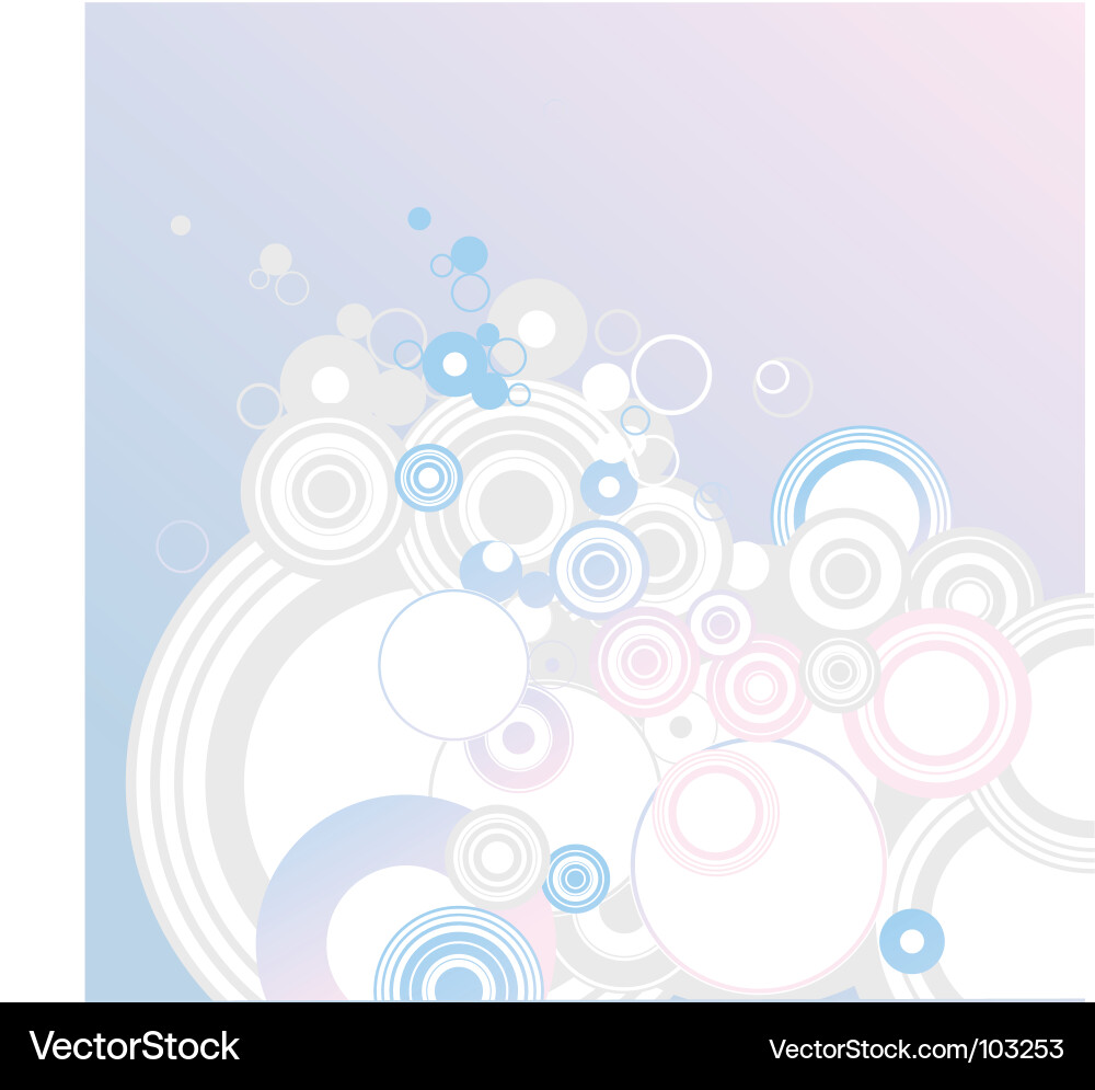 Circle background Royalty Free Vector Image - VectorStock