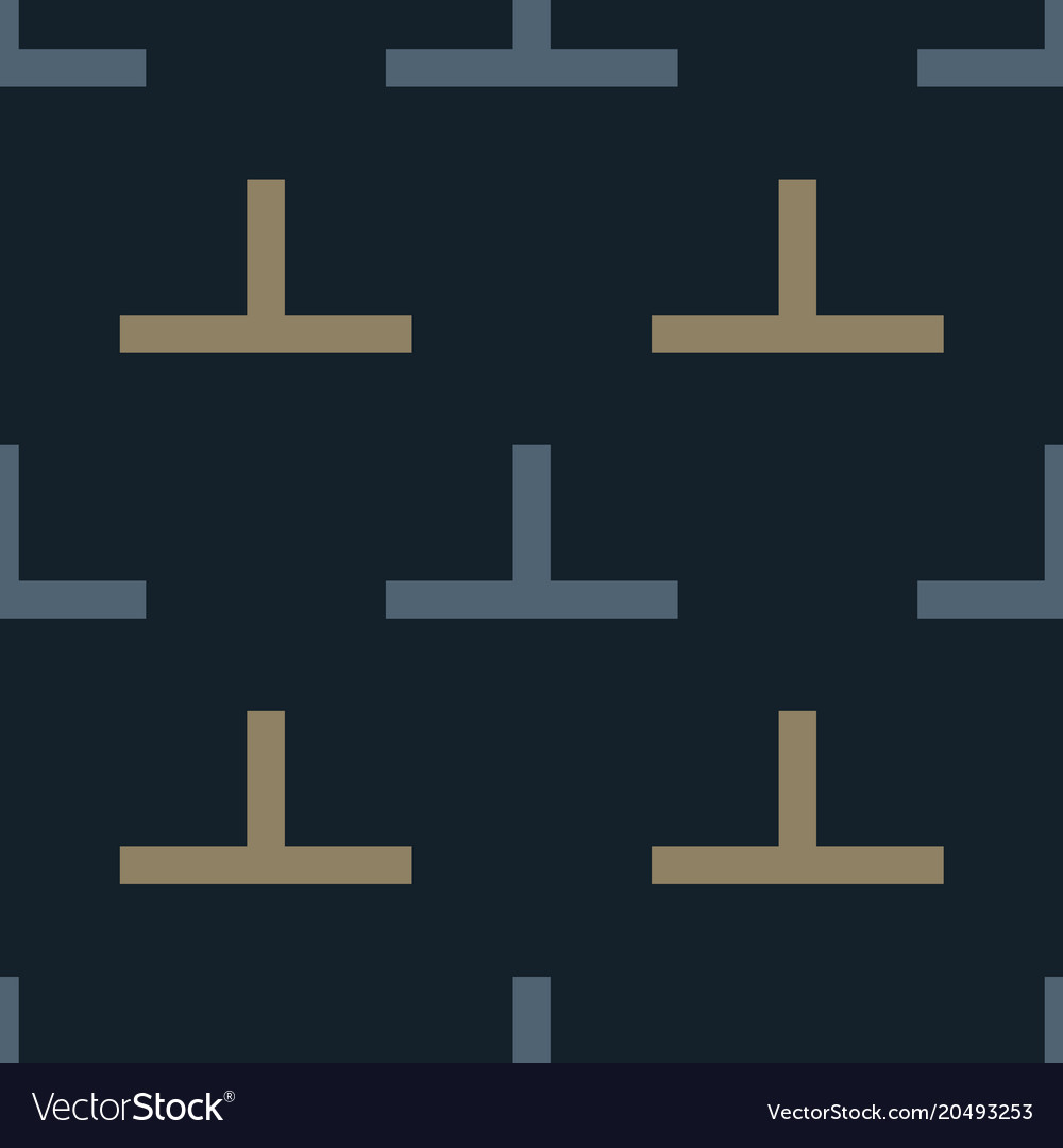 Strong builder seamless pattern Royalty Free Vector Image