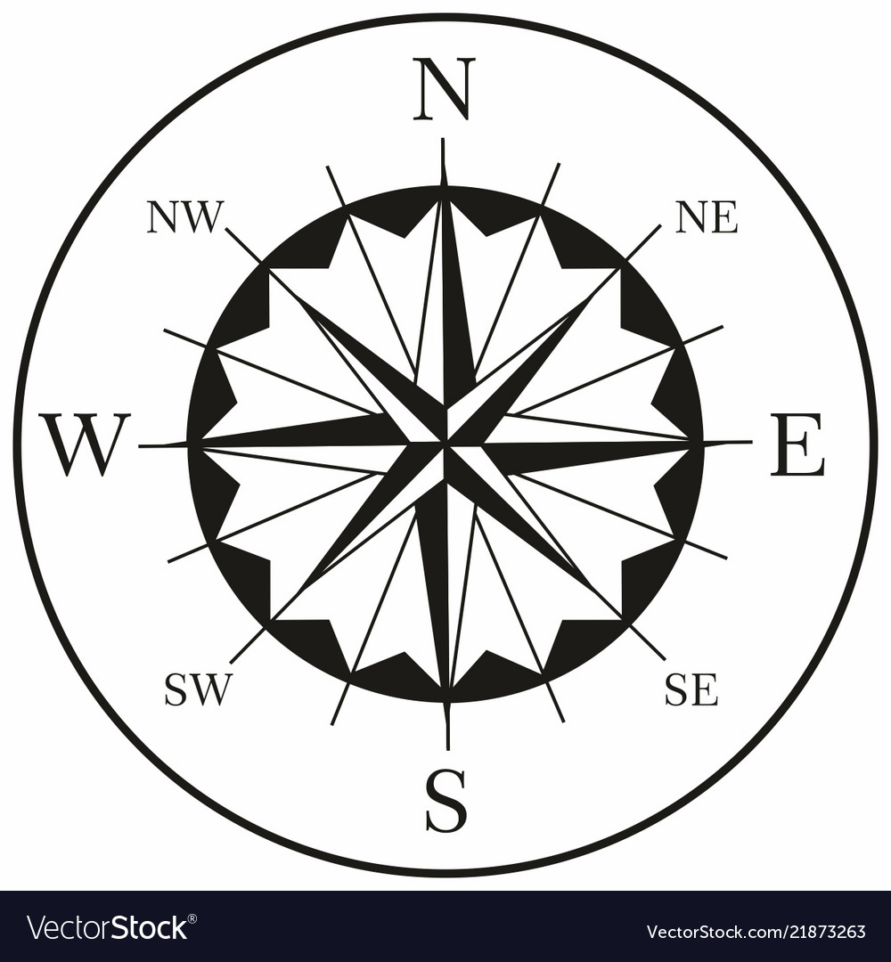 Compass Royalty Free Vector Image - VectorStock