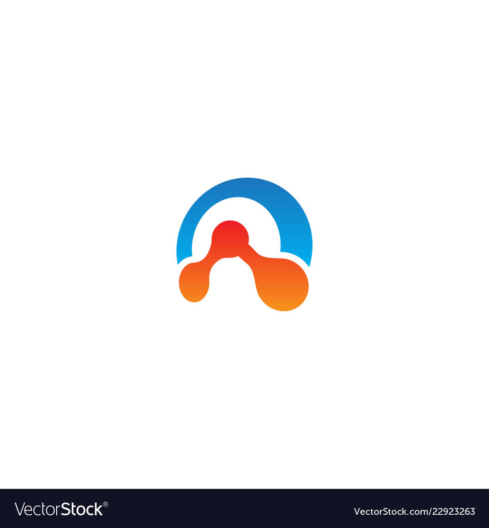 Connect technology logo Royalty Free Vector Image