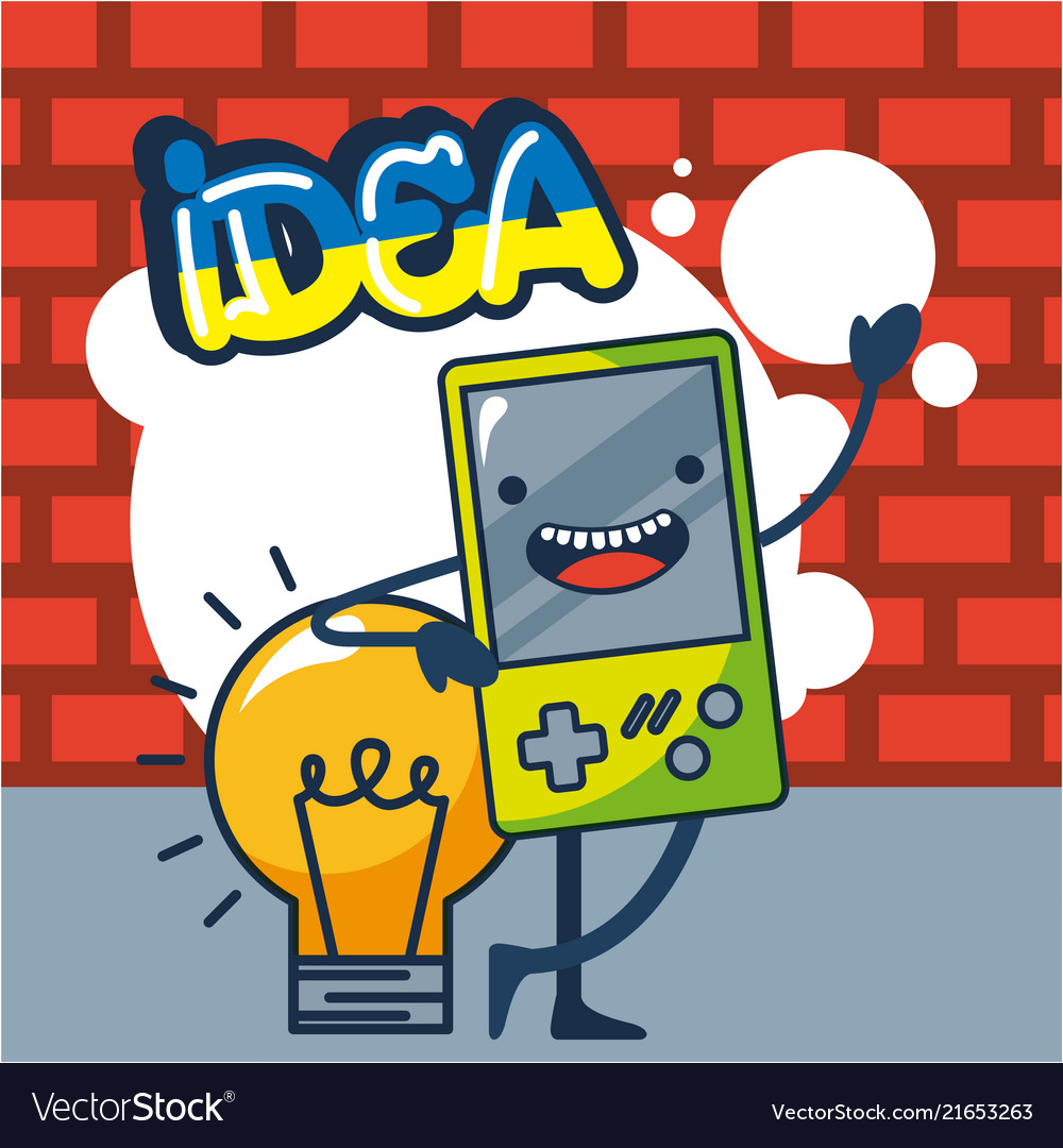 Creative idea card Royalty Free Vector Image - VectorStock