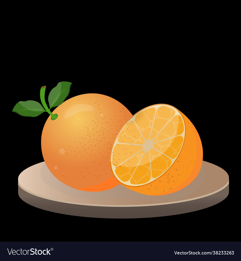 Orange Royalty Free Vector Image - VectorStock