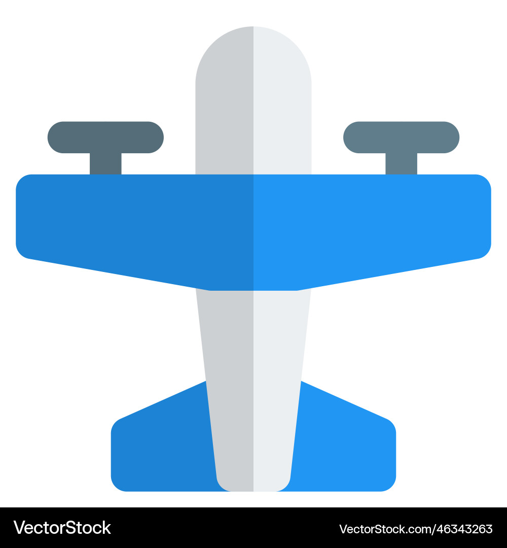 Passenger airline supersonic commercial plane Vector Image