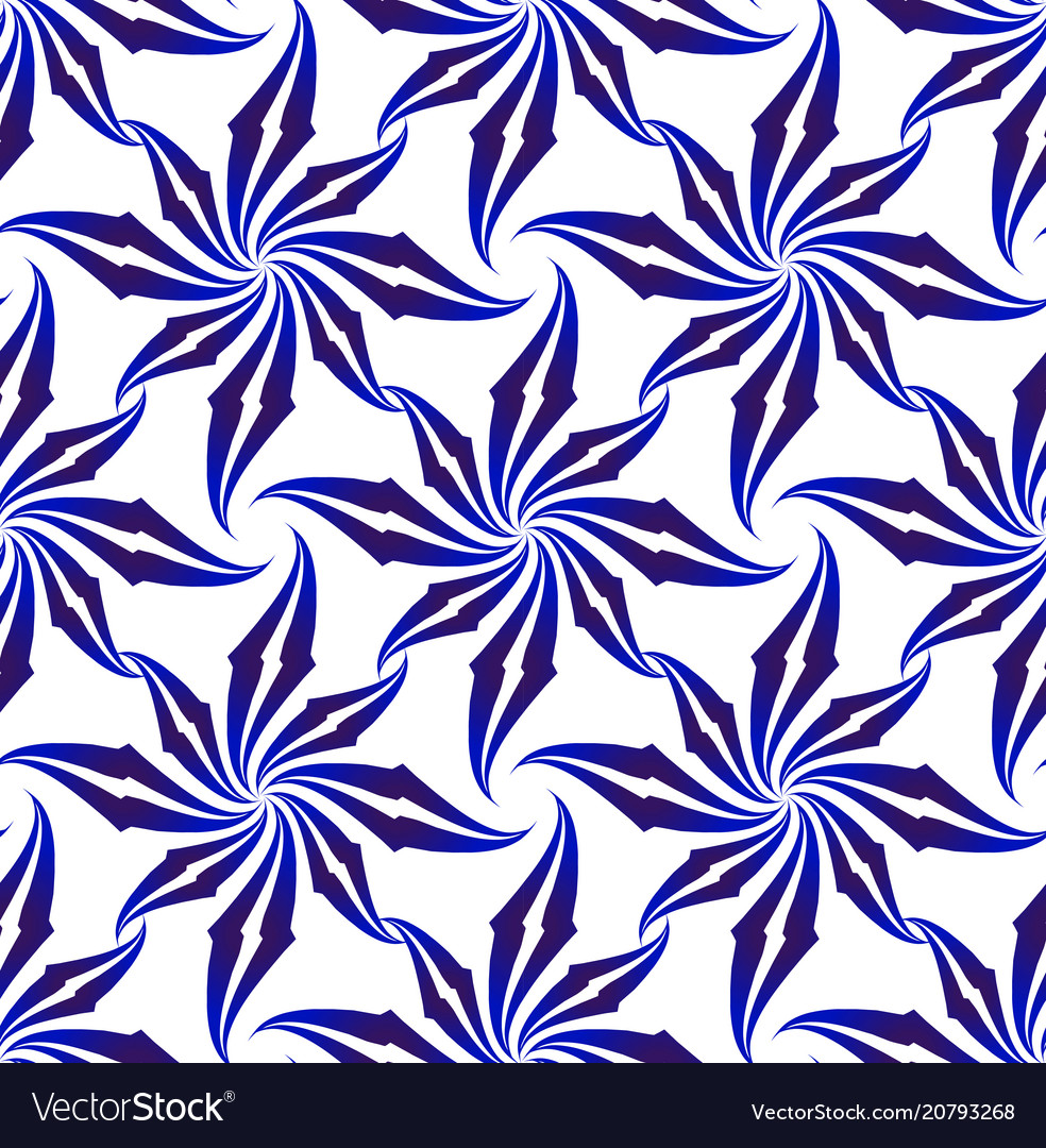 Abstract flower pattern Royalty Free Vector Image