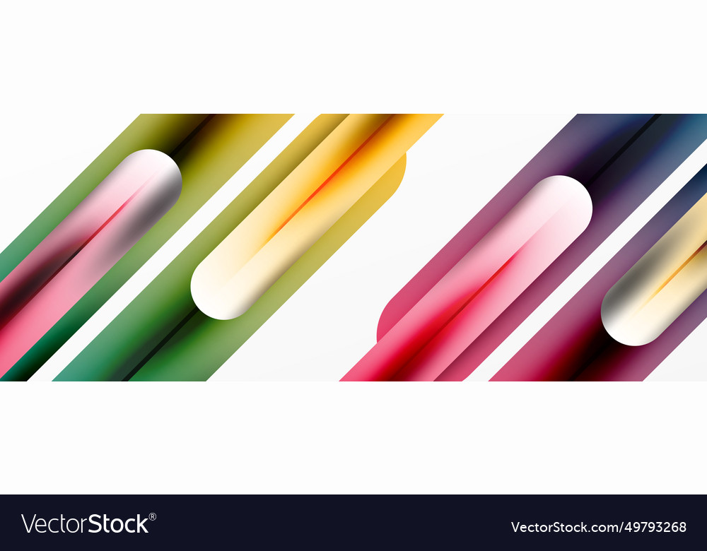 Dynamic lines geometric background visual Vector Image