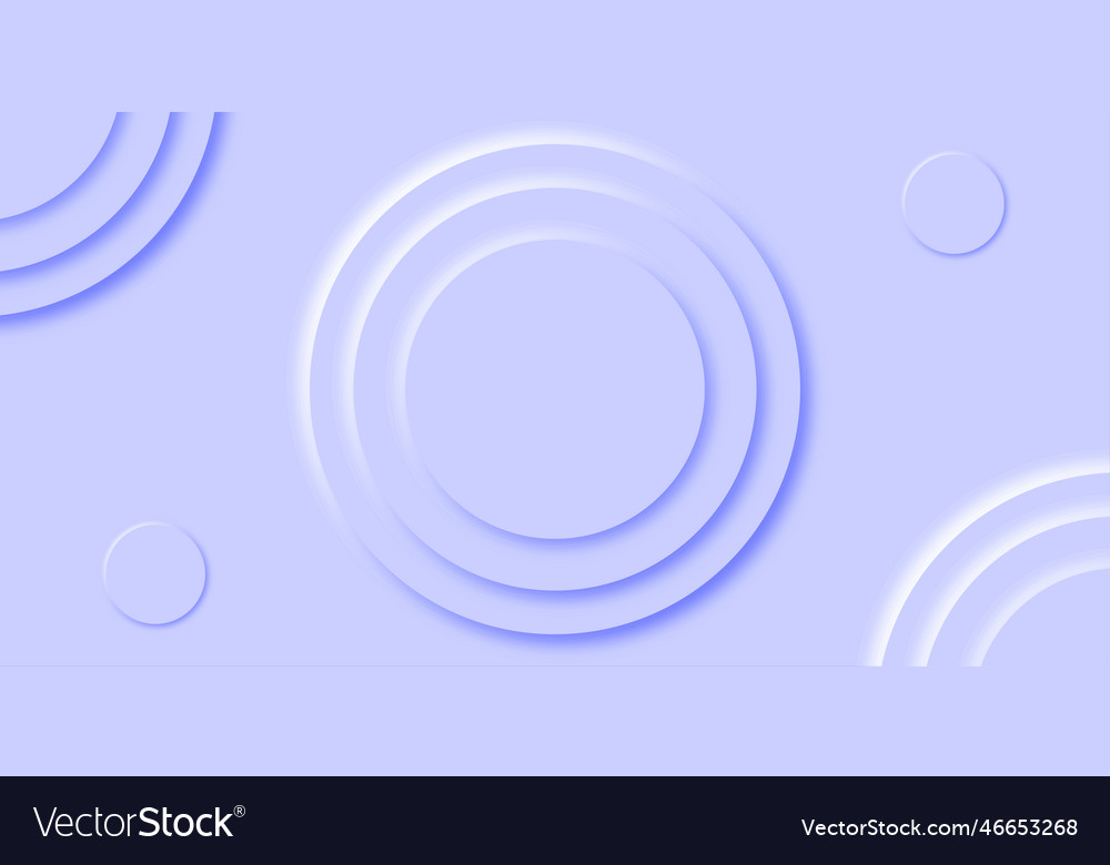 Light blue ui circle background design Royalty Free Vector