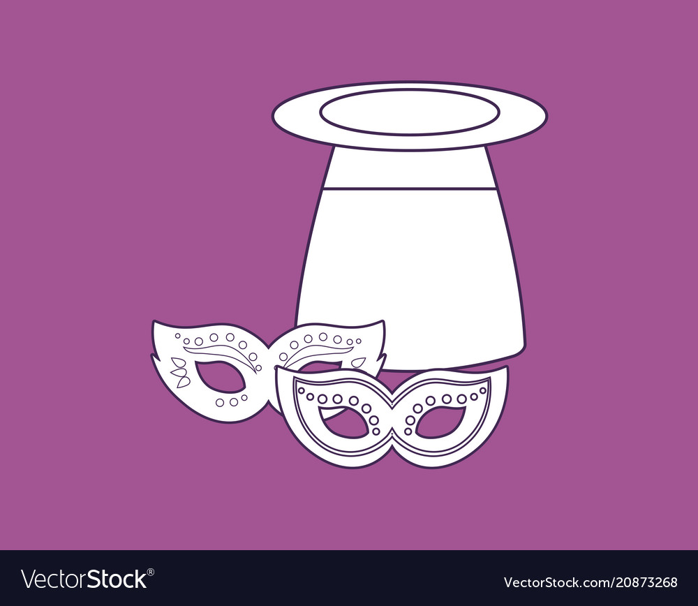 Magic hat design Royalty Free Vector Image - VectorStock