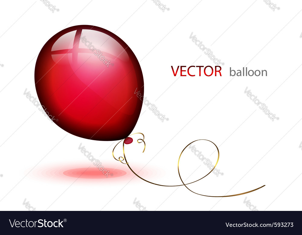 Balloon Royalty Free Vector Image - VectorStock