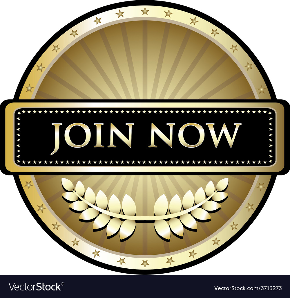 Join now Royalty Free Vector Image - VectorStock